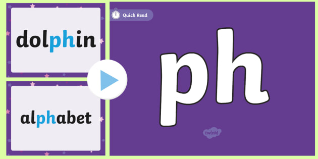 Phase 5 Quick Read PowerPoint - 'ph' Sound Words