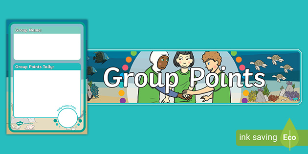 Ocean Group Points (teacher made)