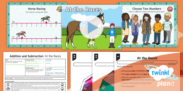 Planit Maths Y1 Addition And Subtraction Lesson Pack Add And Subtract