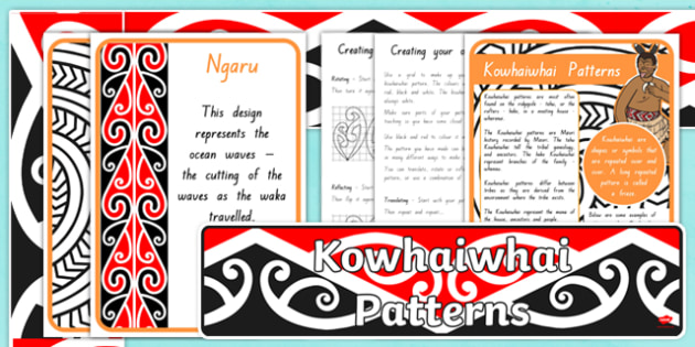 Kowhaiwhai Patterns Lesson Plan - Resources Pack