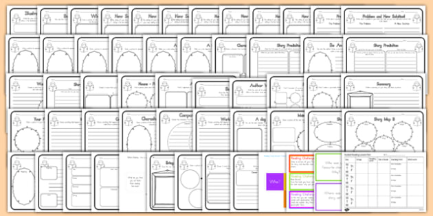 Reading Comprehension Worksheet and Activity Pack