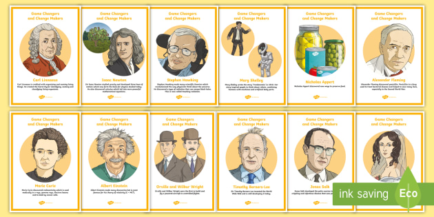 Famous scientist, science week, science as a human endeavour