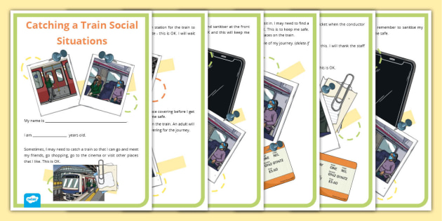 Older Learners: Catching a Train Social Situation