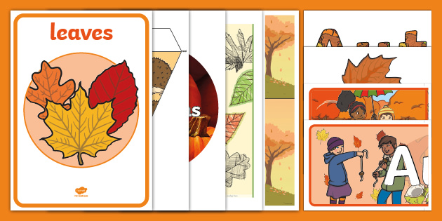 Autumn displays for schools | Resource pack | Twinkl
