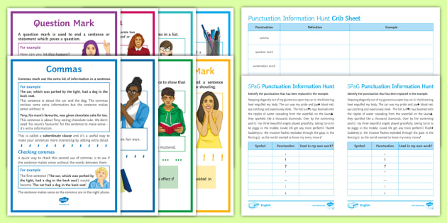 Punctuation Revision Game (teacher made)