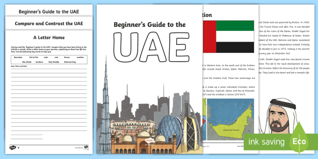 A Beginner's Guide to the UAE Lesson Pack