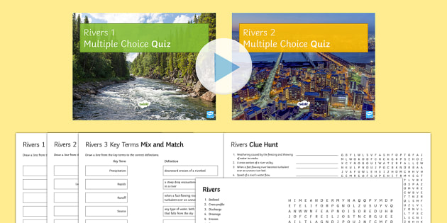 Rivers in the UK Activity Pack