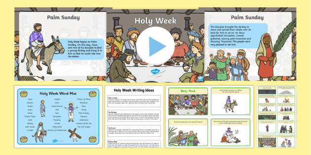 KS1 Holy Week Resource Pack - Primary Resources - Age 5-7 years
