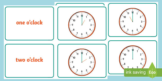 * NEW * Reading the Time Matching Cards Pack (teacher made)