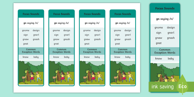 Level 6 Week 4 Spelling Bookmarks (teacher made)