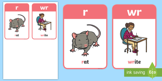 My 'R' Sound Family Flashcards