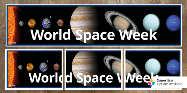 World Space Week Display Banner | Beyond Secondary