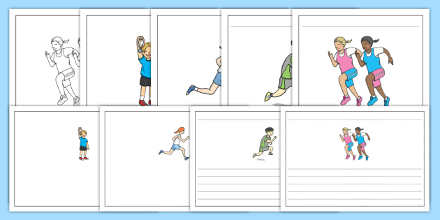 The London Marathon Writing Frames