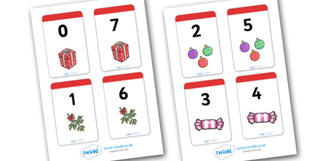 FREE! - Christmas Themed Number Bonds to 7 Matching Cards - christmas