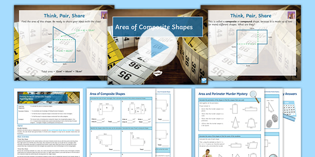 Year 9 - Year 10 Maths Area of Composite Shapes