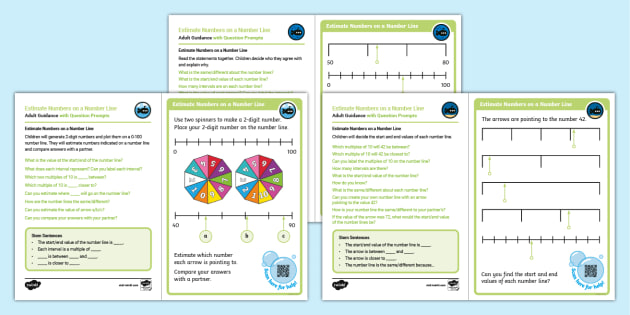 👉 Year 2 DIM: Estimate Numbers on a Number Line