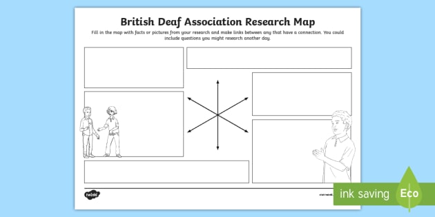 British Deaf Association (BDA) Research Map - sign language