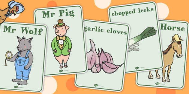 FREE! - Display Posters to Support Teaching on What's The Time, Mr Wolf?