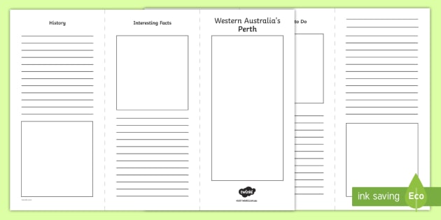 Perth Brochure Activity (teacher made)
