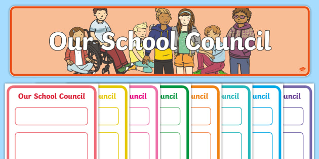 👉 School Council Display Pack