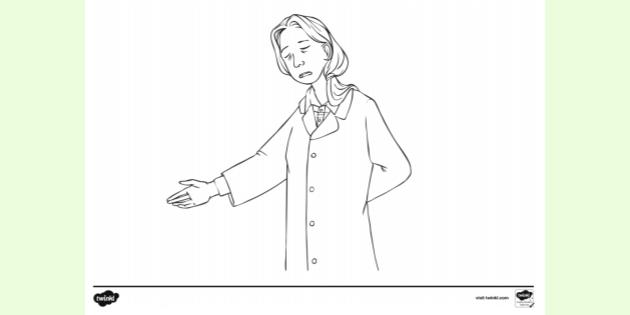 FREE! - Please Sit Down Colouring Sheet (teacher made)