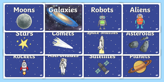 👉 Editable Class Group Signs (Space)