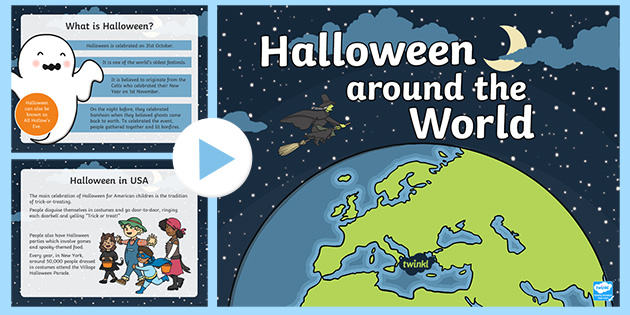 KS1 Halloween Around the World PowerPoint | Easy-to-use