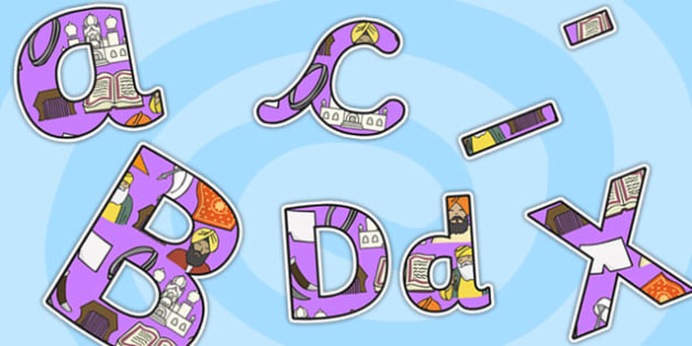 FREE! - Sikhi-Themed A4 Display Lettering-sikhism, themed, A4, display