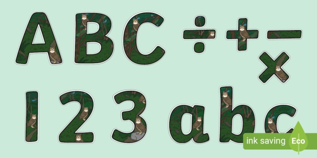 👉 * NEW * Owl display lettering Display Lettering