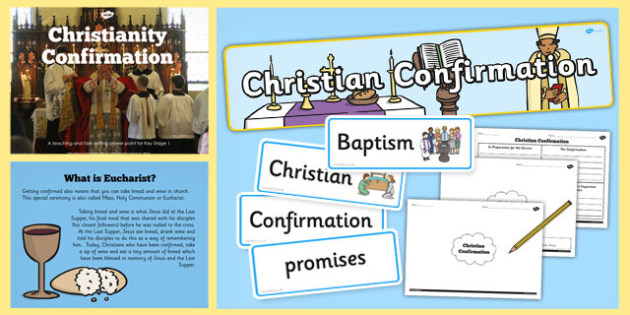 Christian Confirmation Teaching Lesson Pack (teacher made)