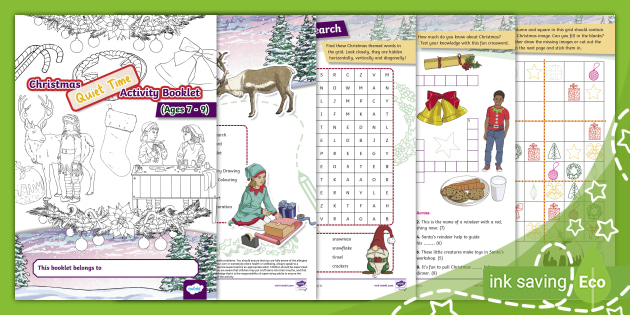Christmas Activity Booklet • Twinkl.ca