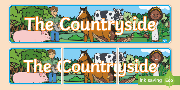 The Countryside Display Banner (Teacher-Made)