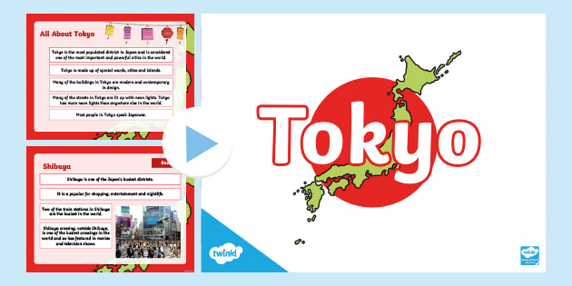 Tokyo Information PowerPoint (teacher made)