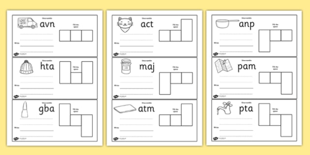 CVC Spelling Cards Pack (teacher made)