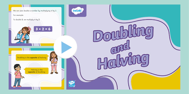 Doubling PowerPoints | twinkl.com.au
