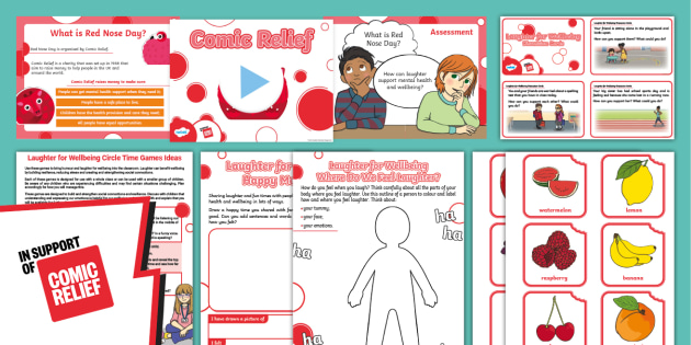 FREE! - Comic Relief Wellbeing Resource Pack | Twinkl Life