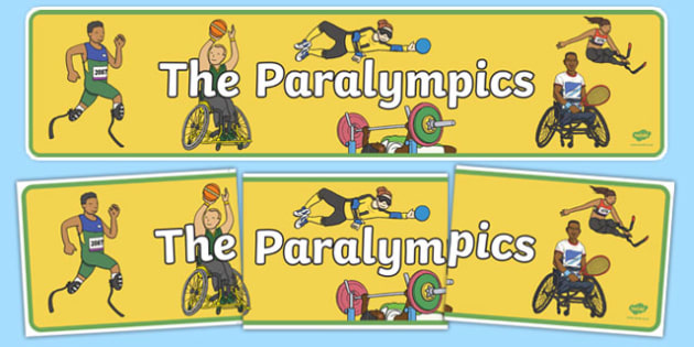 The Paralympics Display Banner