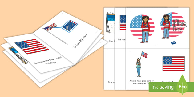 Flag Day Emergent Reader