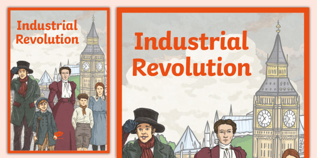 Industrial Revolution Book Cover (teacher made)