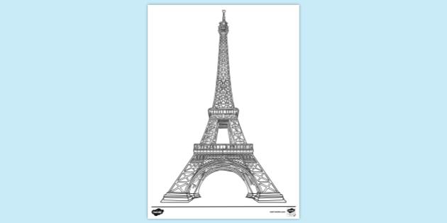 FREE! - Tower Colouring Page | Colouring Sheets