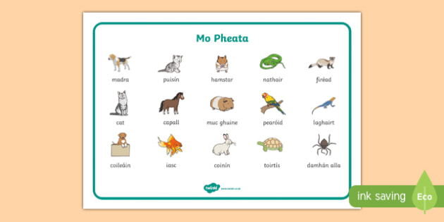 Mo Pheata Word Mat (teacher made)
