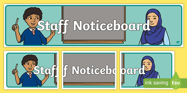 Employee Photo Display Board and Noticeboard Banner