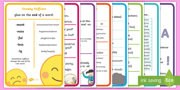 End of KS1 Writing Working at the Expected Standard Display Posters