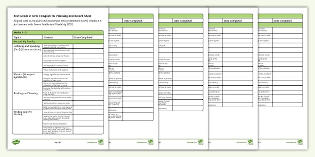 English Planning Sheets | twinkl.com.au