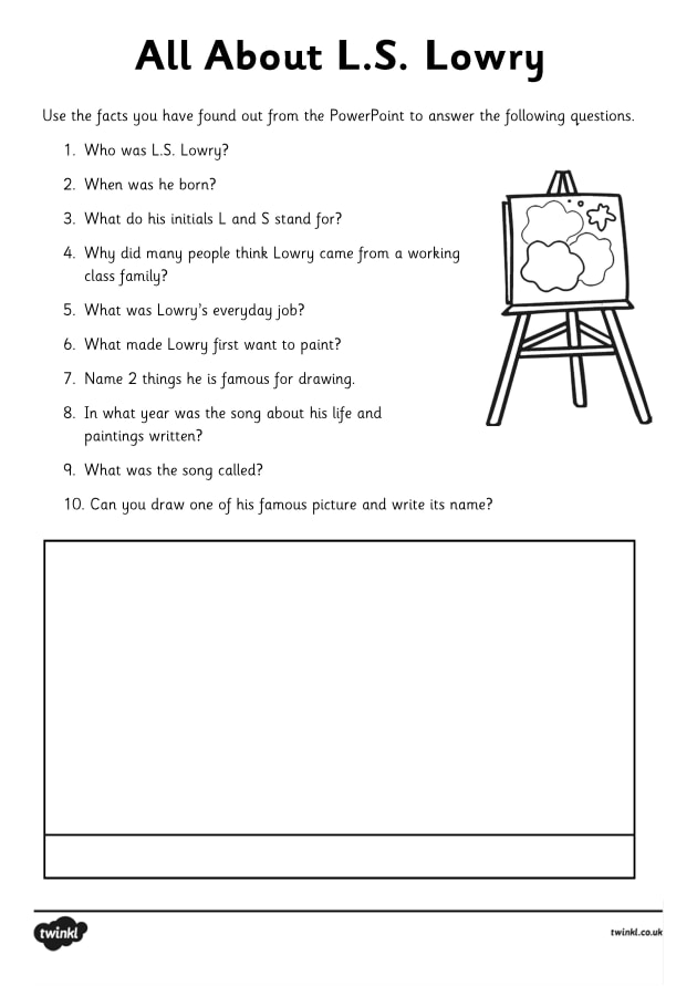 LS Lowry Reading Comprehension Activity