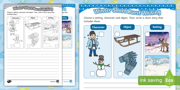 Winter Writing Templates | twinkl.com.au