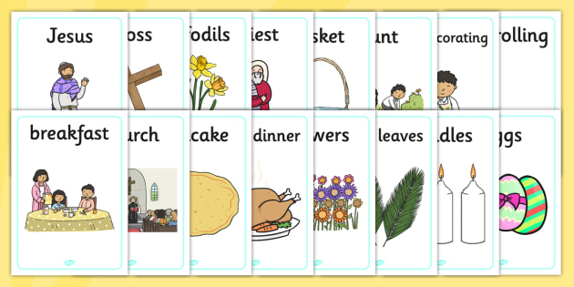 It Is Easter Time Display Posters (teacher made)