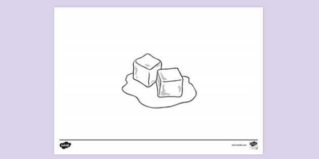 Melt Colouring | Colouring Sheets (teacher made)