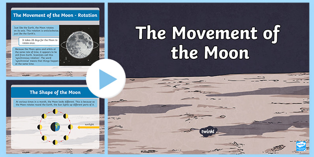 The Movement of the Moon KS2 PowerPoint (teacher made)