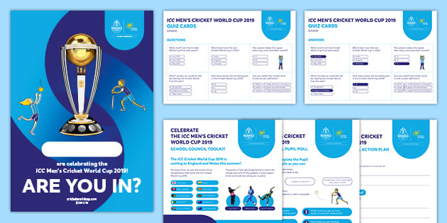 KS2 ICC Cricket World Cup School Council Toolkit Activity Pack